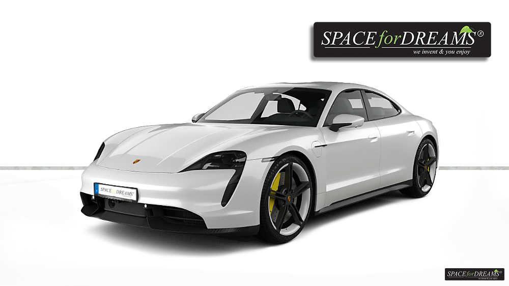 Klapbarre Matratze SPACEBED® im Porsche Taycan (Cross Turismo ...