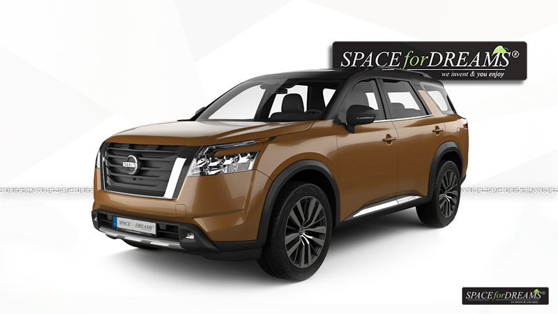 Matratze fürs Auto SPACEBED® im Nissan Pathfinder V. gen. (R53 ...